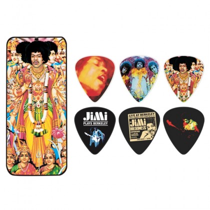 Music box
DUNLOP Jimi Hendrix JH-PT02M BOLD AS LOVE Pick Tin