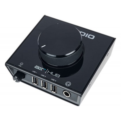 Music box
M-Audio AIRXHUB
M-Audio AIR Hub USB Monitoring Interface with Built-In 3-Port Hub.
M-Audio AIR Hub USB Monitoring Interface with Built-In 3-Port Hub.