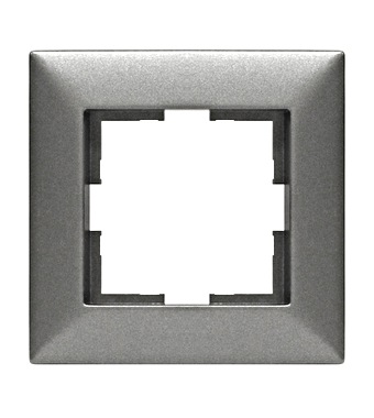 Okvir 1-struki, antacit
VISIO S 50 (50x50), VISIO 50