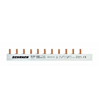 Small Connect, sabirnica 1-polna, siva, 1m
Single busbar to supplement the BS990170 railing set