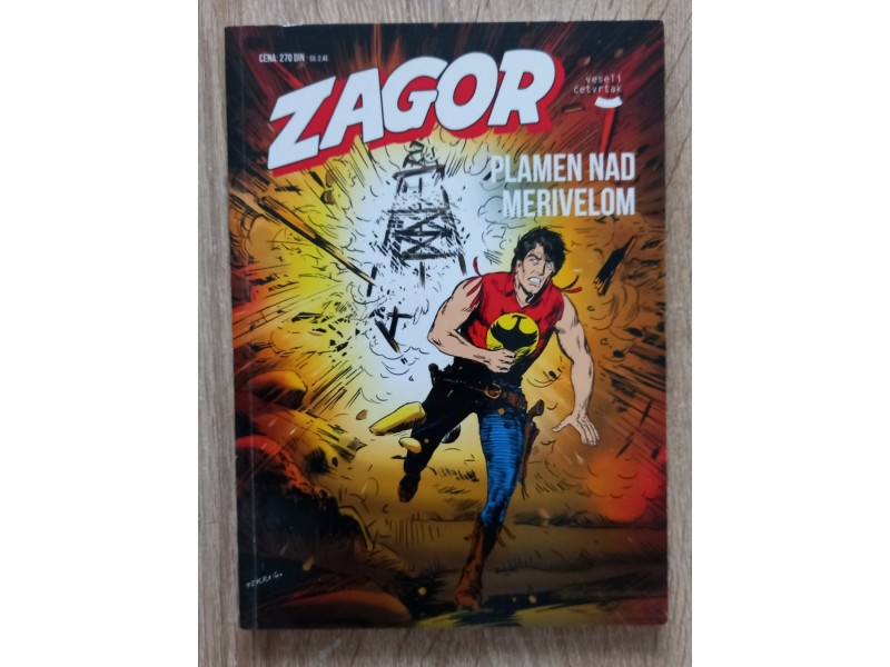 Zagor VČ br. 144 Plamen nad Merivelom