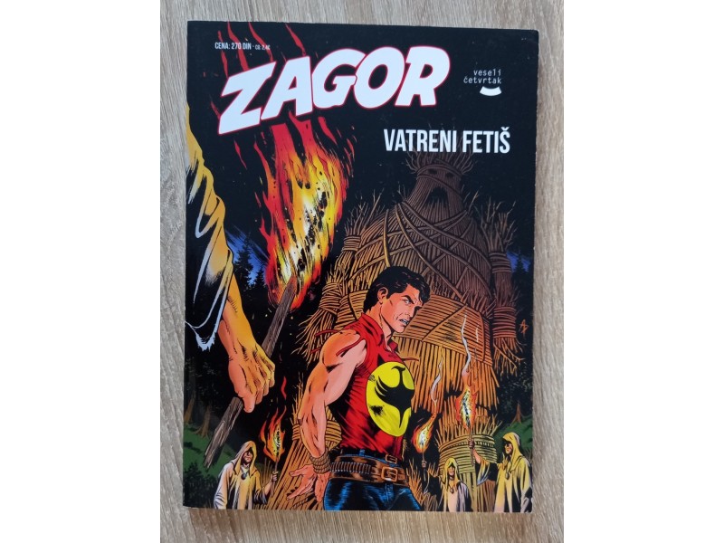 Zagor VČ br. 177 Vatreni fetiš