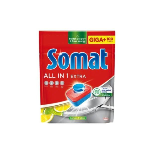 SOMAT All in 1 Extra Tablete za pranje posudja 100 komada