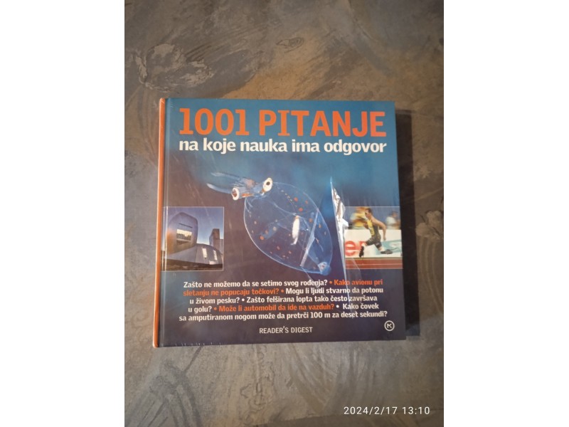 1001 pitanje na koje nauka ima odgovor