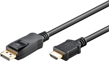 KABEL DisplayPort - HDMI 3met 4K UHD