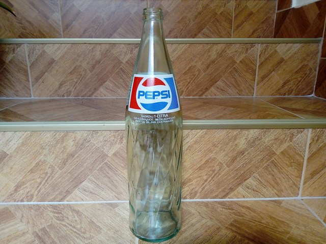 Pepsi, stara staklena flaša - 1L