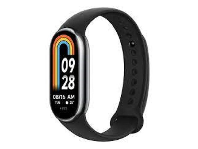 Mi Smart Band 8 Black fitnes sat-narukvica