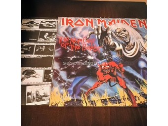 The number of the beast Iron Maiden 1982 Jugoton preslusana sjajna