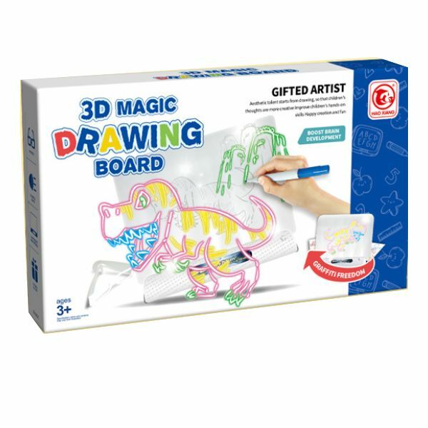 3D MAGICNA TABLA ZA BOJENJE 4 BOJE 6621