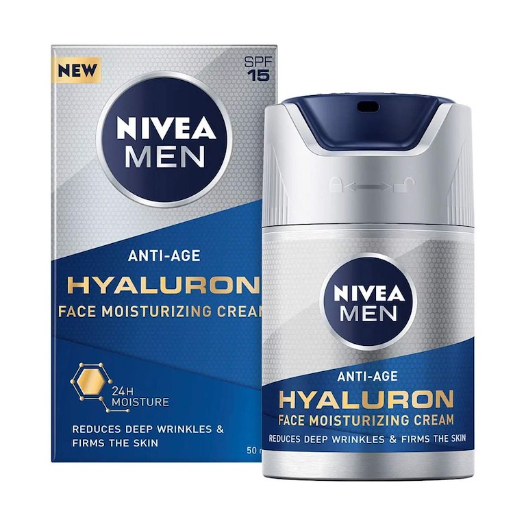 Nivea gel za lice men hyaluron active age 50ml nivea