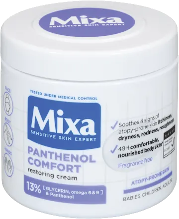 Mixa
PANTHENOL COMFORT višenamenska krema, 400 ml