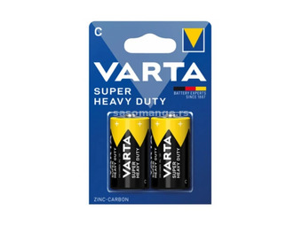 VARTA Superlife Tip C 1.5V R14P SUPER HEAVY DUTY, PAK2 CK, Cink-karbon baterije