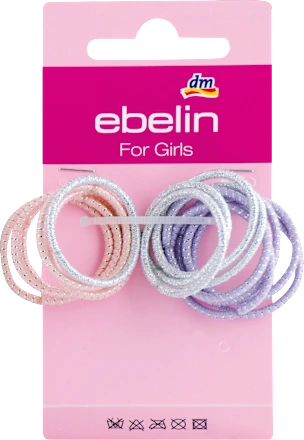 ebelin
Dečije gumice za kosu u pastelnim bojama, 15 kom