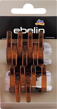 ebelin
Štipaljke za kosu, braon, 2 kom
