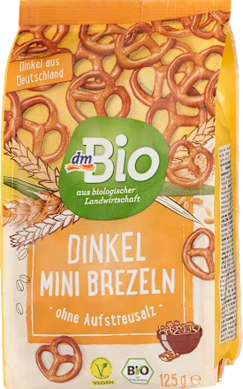 dmBioMini perece od spelte, 125 g