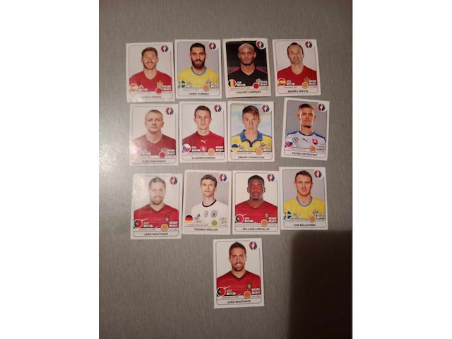 ZIVE SLICICE NA BIRANJE EURO 2016- PANINI