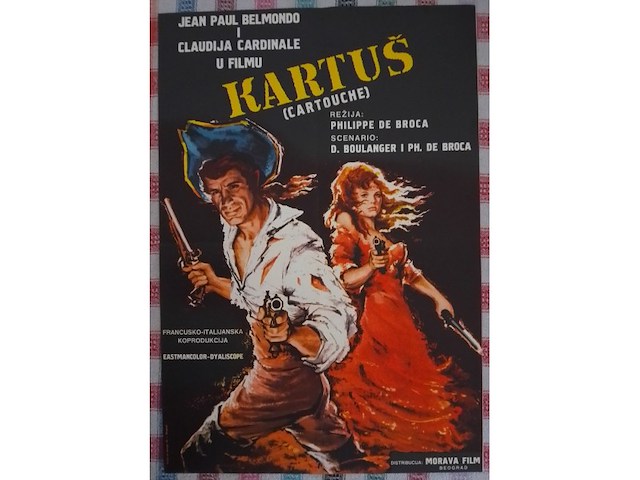 plakat KARTUŠ (Claudia Cardinale)