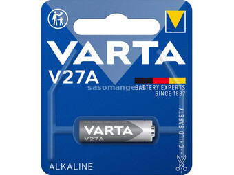 VARTA Electronics V27A/LR27, 12V, ALKALNA Baterija, Pakovanje 1kom