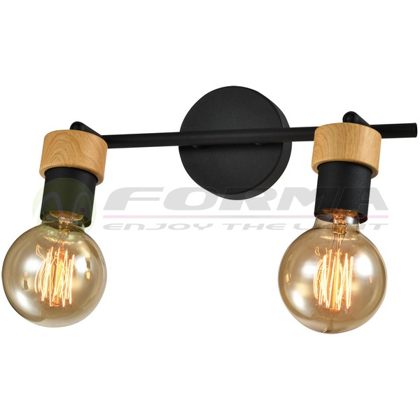 Spot lampa FE706-2 BK+WD