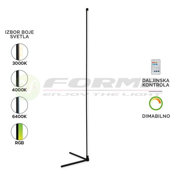 LED podna lampa F2079-12F