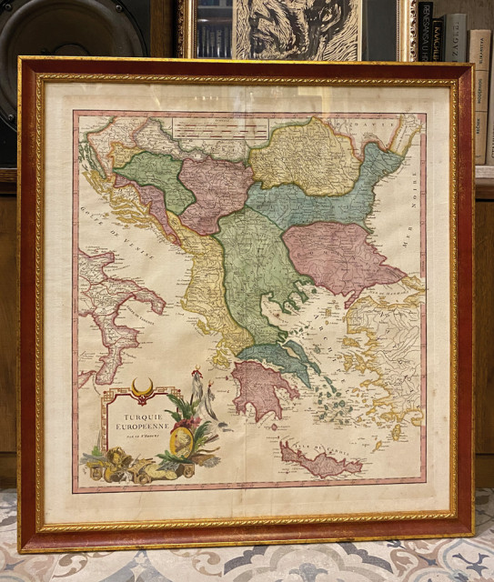 Balkan i Turska u Evropi / Turquie européenne par le Sr Robert (Robert de Vaugondy) 1757