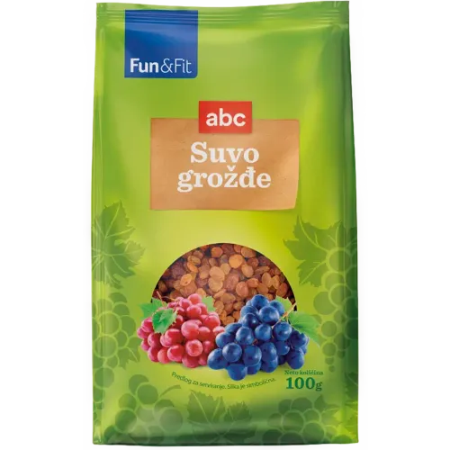 Fun&Fit ABC suvo grožđe 100g