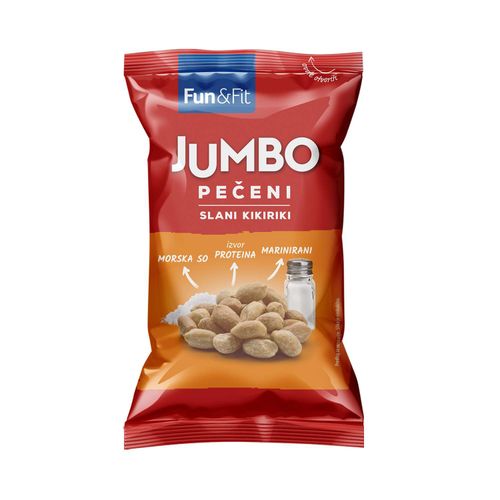 Jumbo kikiriki pečeni oljusteni 80g