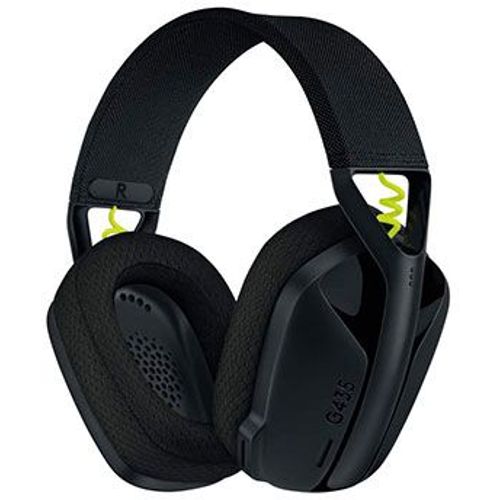 Logitech G435 Lightspeed Wireless Gaming Headset, Black