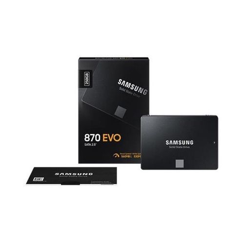 SAMSUNG SSD 250GB 870 EVO 2.5 SATA III MZ-77E250B