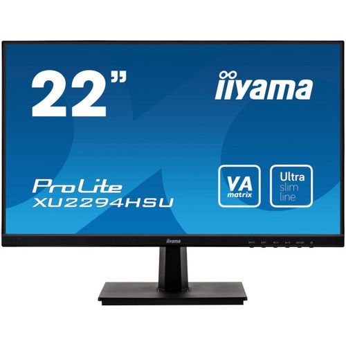 Iiyama XU2294HSU-B1 VA Monitor 21.5" 1920x1080/75Hz/4ms/HDMI/DP/USB/VGA/zvučnici