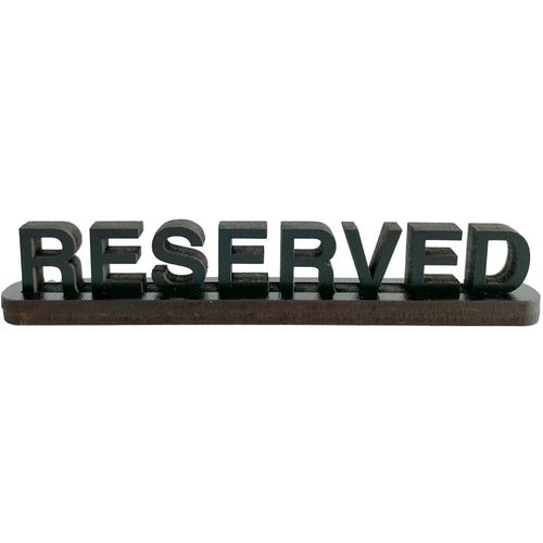 Znak za sto za restorane i kafice (RESERVED)