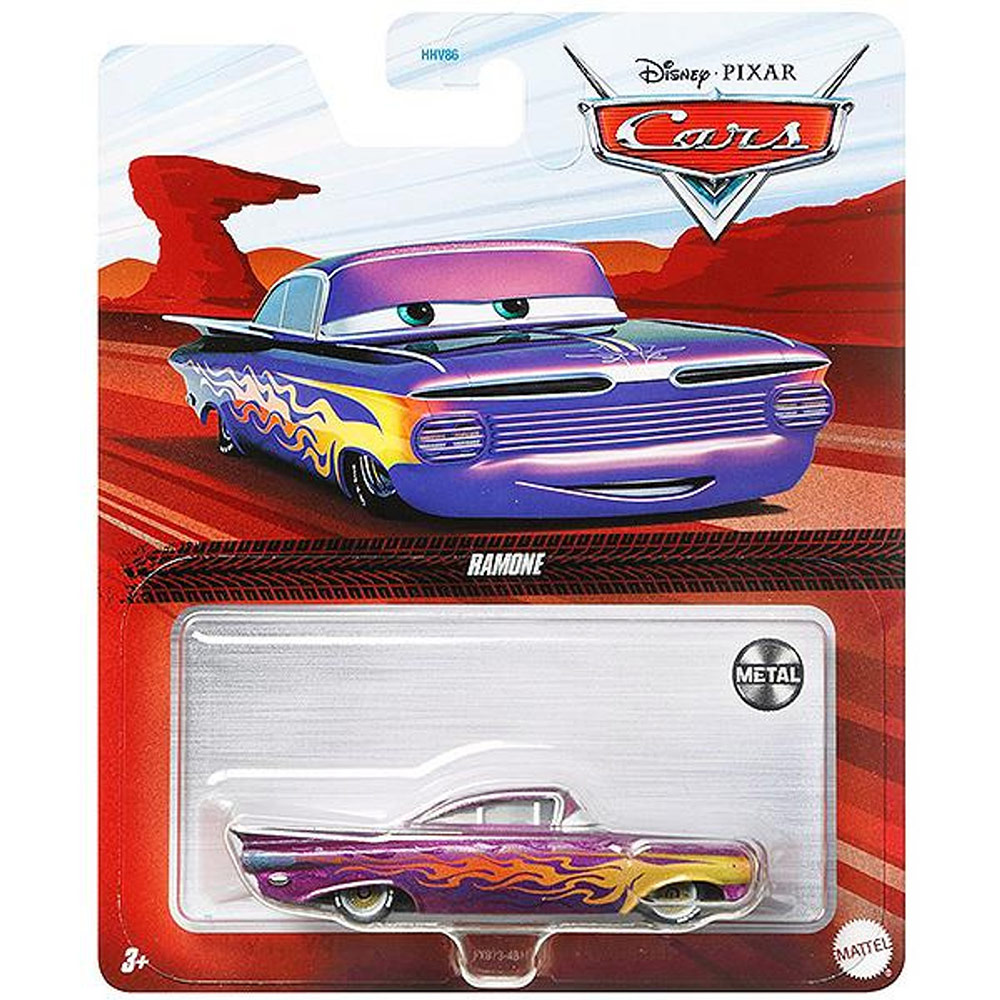 CARS Purple Ramone Metalni autić