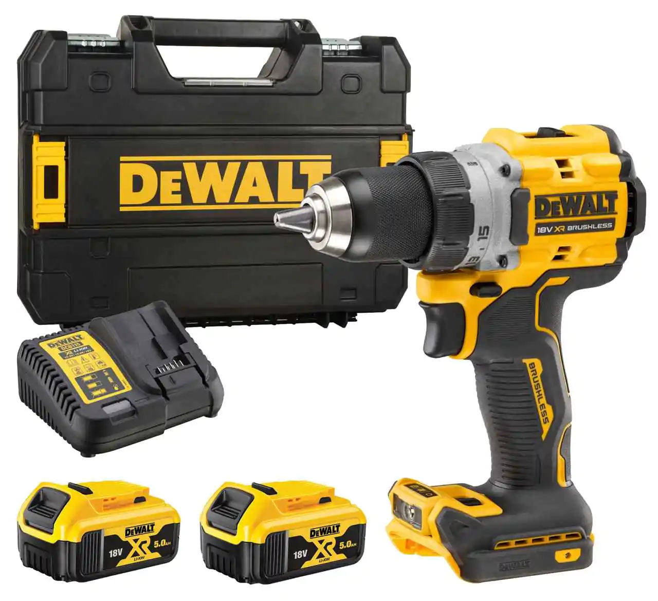 Dewalt Akumulatorska Bušilica-Odvijač 18V DCD800P2T