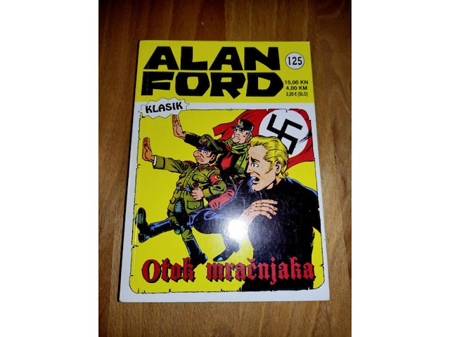 Alan Ford klasik 125 - Otok mračnjaka (NIJE PIRAT)