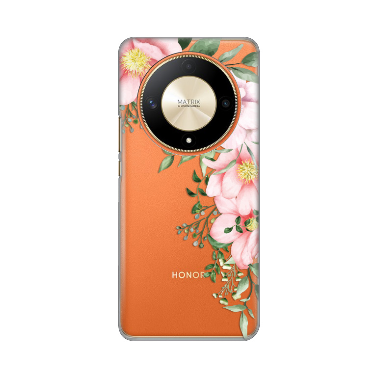 Maska Silikonska Print Skin za Honor Magic 6 Lite Gentle Rose Pattern