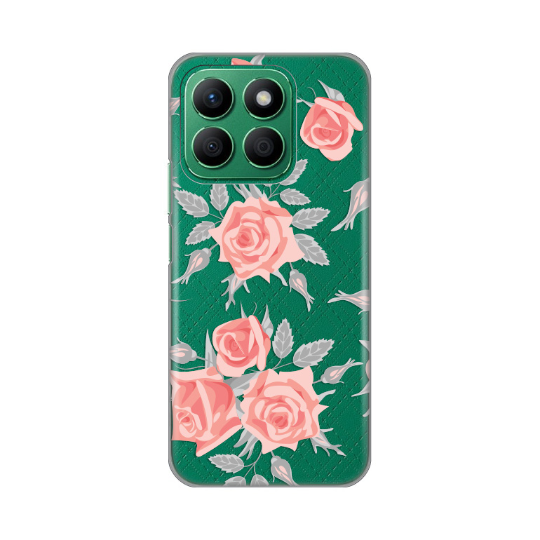 Maska Silikonska Print Skin za Honor X8b Elegant Roses