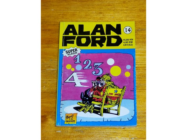 Alan Ford Super Klasik 14 - 1, 2, 3, 4 (NIJE PIRAT)