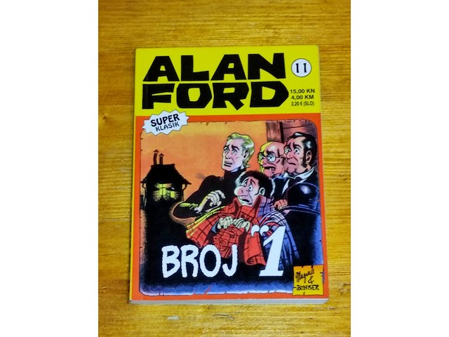 Alan Ford 11 - Broj 1 (NIJE PIRAT)