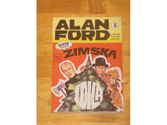 Alan Ford Klasik 8 - Zimska idila (NIJE PIRAT)