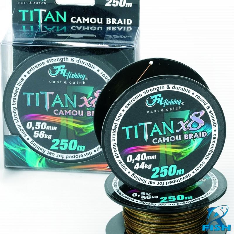 Upredena Struna Fil Fishing Titan Braid 250m