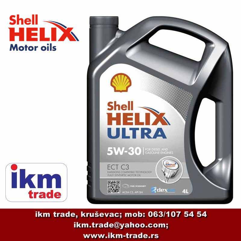 SHELL HELIX ULTRA ECT C3 5W30 4L