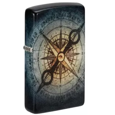 Zippo ZIPPO UPALJAČ - COMPASS GHOST (48562)