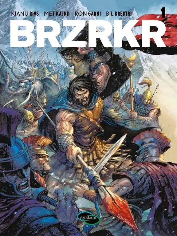 System comics BRZRKR 1 korica A