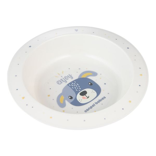 Canpol Bebi činija 270ml Cute Animals Blue 4/412_blu2