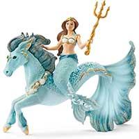 Schleich® BAYALA® Figure Sirena Eyela na leđima morskog konja 70594