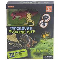 BEST LUCK Set 3D svetleći dinosaurus T-REX BE699805