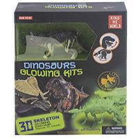 BEST LUCK Set 3D svetleći dinosaurus TRICERAPTOS BE699806