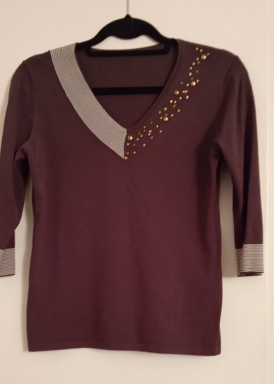 BORDO bluza 3/4 rukavi ODLICNA