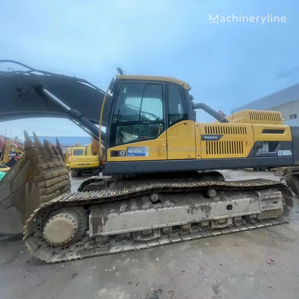 Novi Volvo EC 480DL bager guseničar