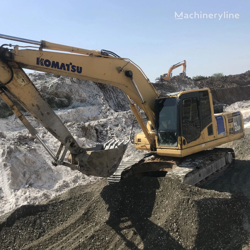 Komatsu pc220 bager guseničar